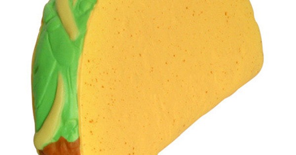 Custom Logo Taco Stress Toy